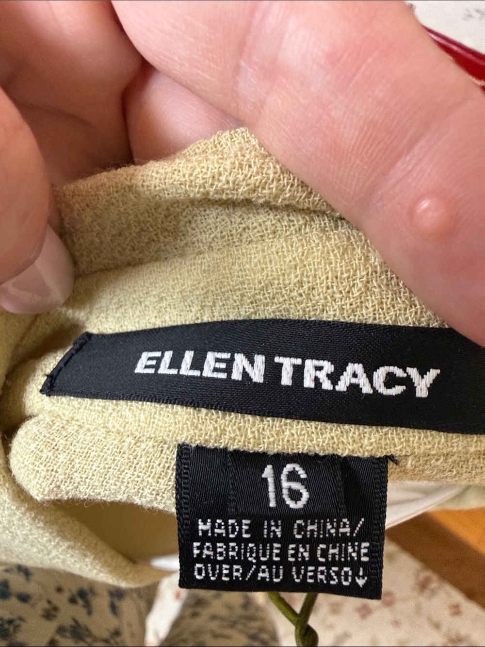 Ellen Tracy | Jackets & Coats | Ellen Tracy Beige Button Front Wool ...